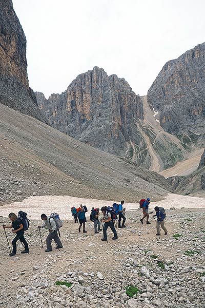 ZainoinSpalla - Il racconto della gita: Alta Via n.9 delle Dolomiti ...