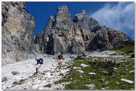 ZainoinSpalla - Il racconto della gita: Alta Via n.3 delle Dolomiti, l ...